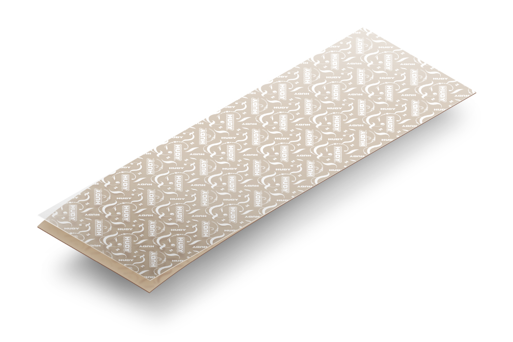 HUDY CHASSIS PROTECTOR VINYL STICKER 360x125mmModellsport Pfeifer